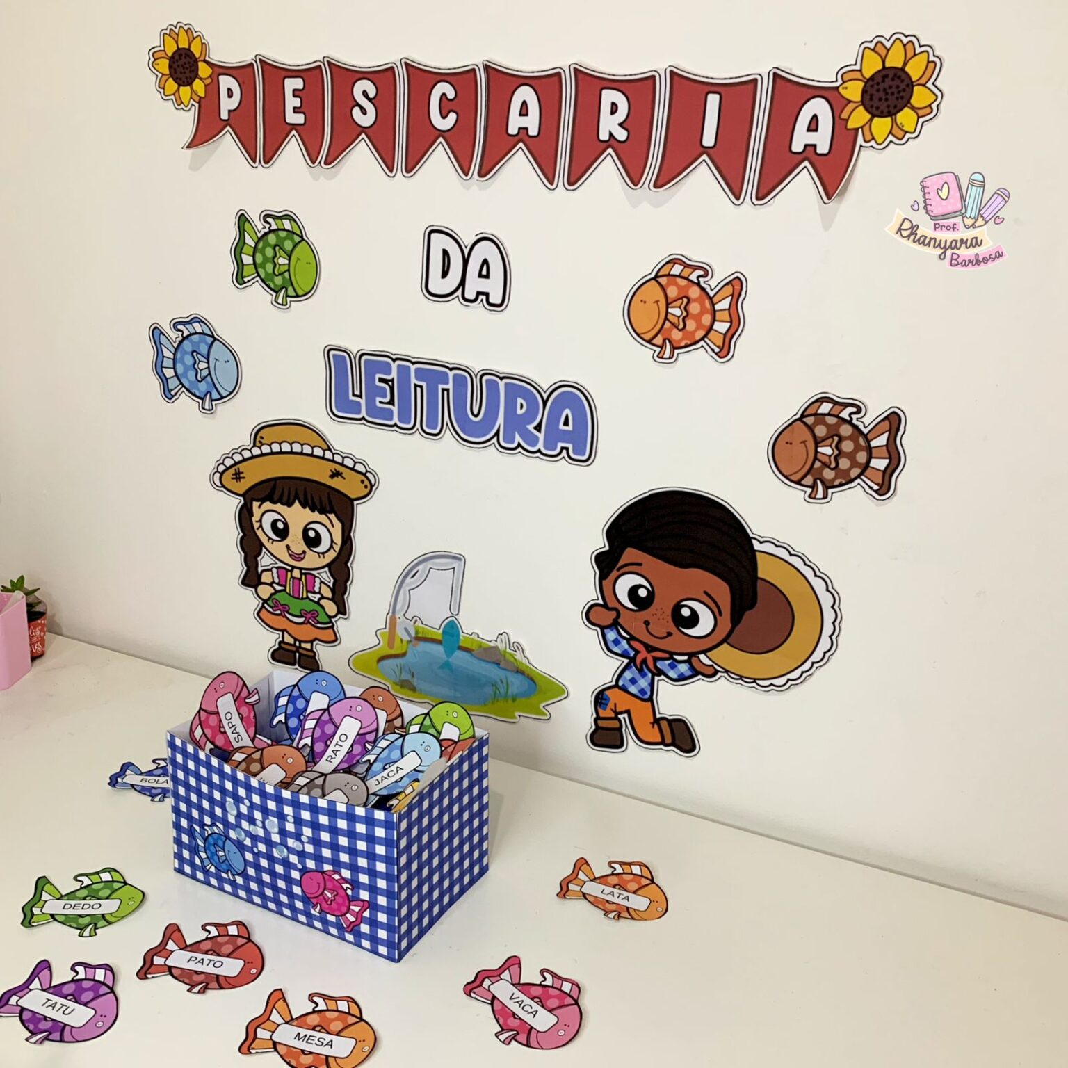 PESCARIA DA LEITURA - Prof. Rhanyara Barbosa