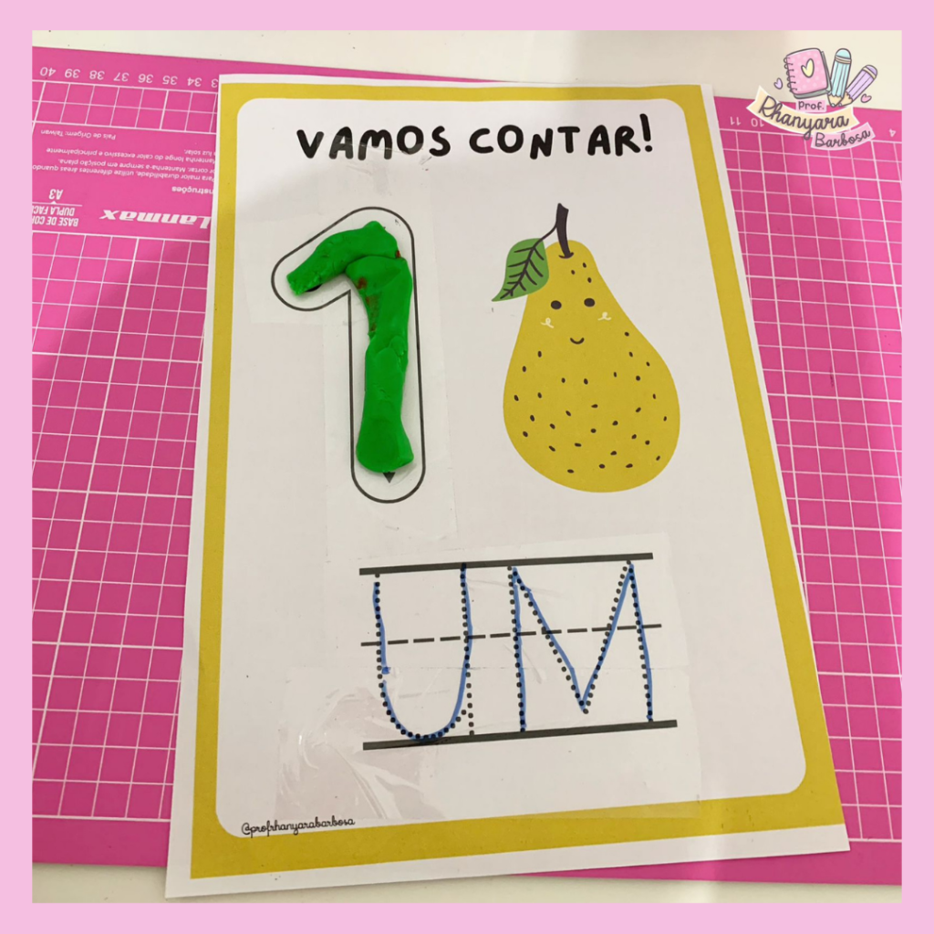 ATIVIDADE VAMOS CONTAR - Prof. Rhanyara Barbosa