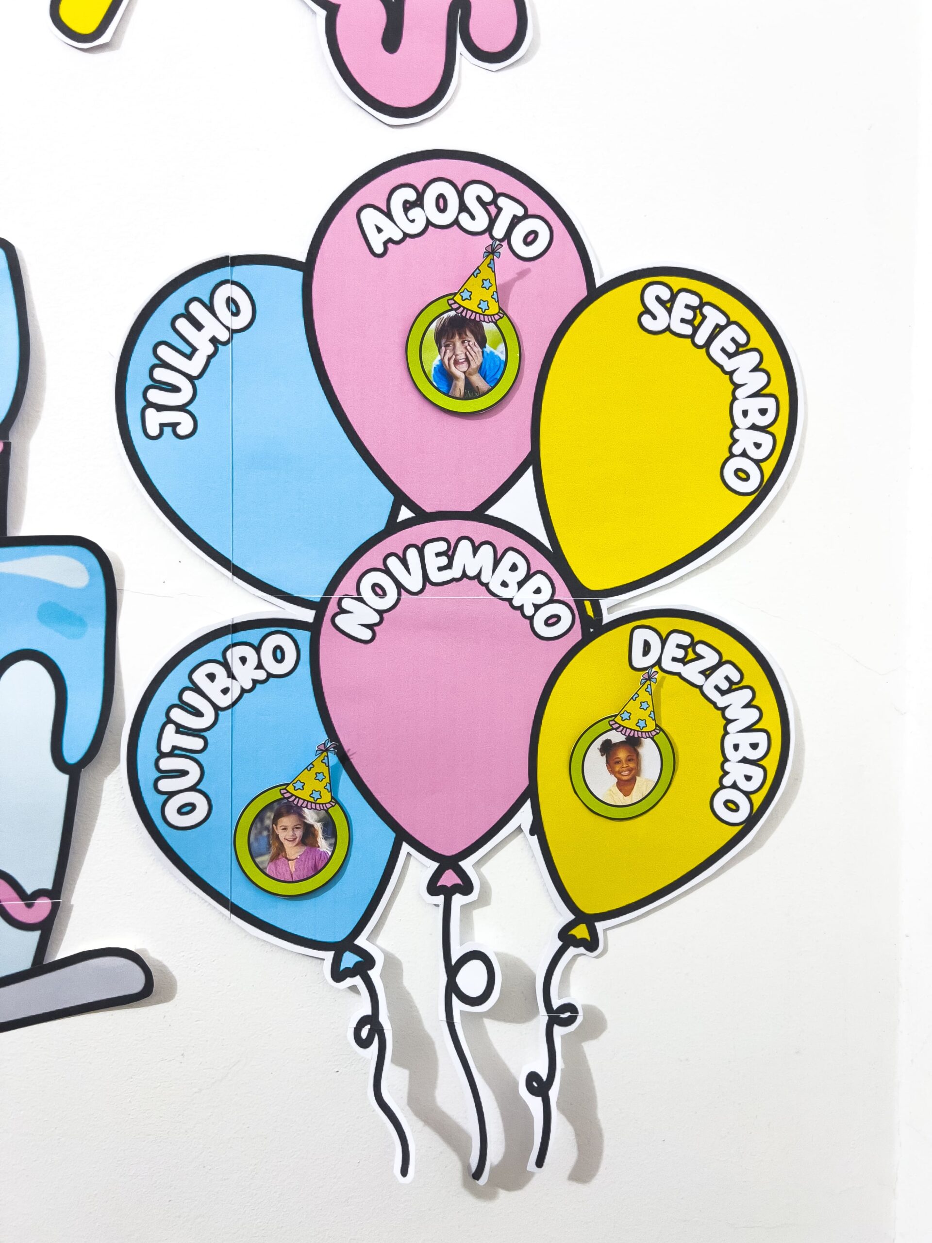 PAINEL ANIVERSARIANTES - Prof. Rhanyara Barbosa