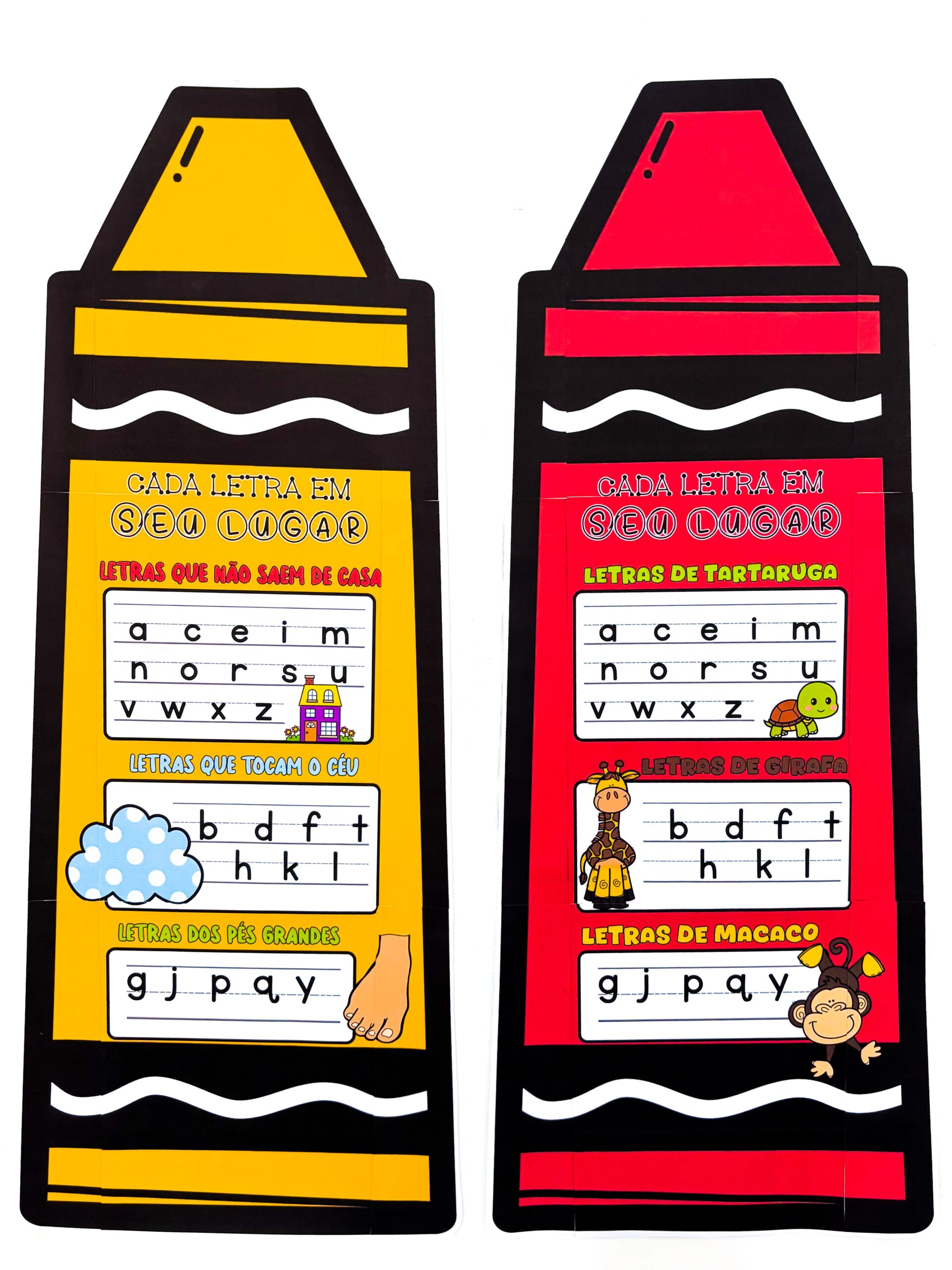 CADA LETRA EM SEU LUGAR - Prof. Rhanyara Barbosa